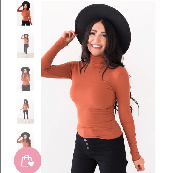 Heart & Hips | Tops | By The Fireside Modest Turtleneck | Poshmark